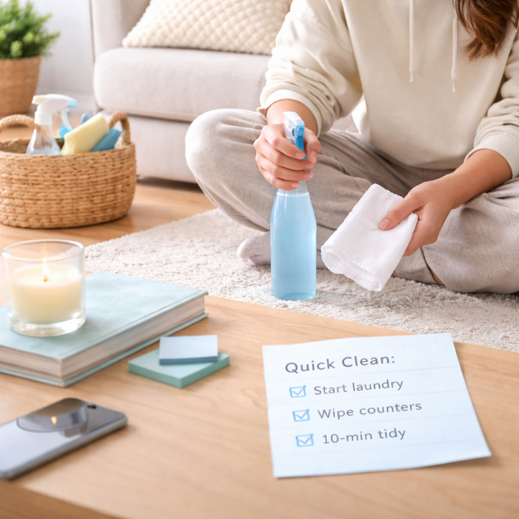 TidyMinds™ ADHD Cleaning Planner